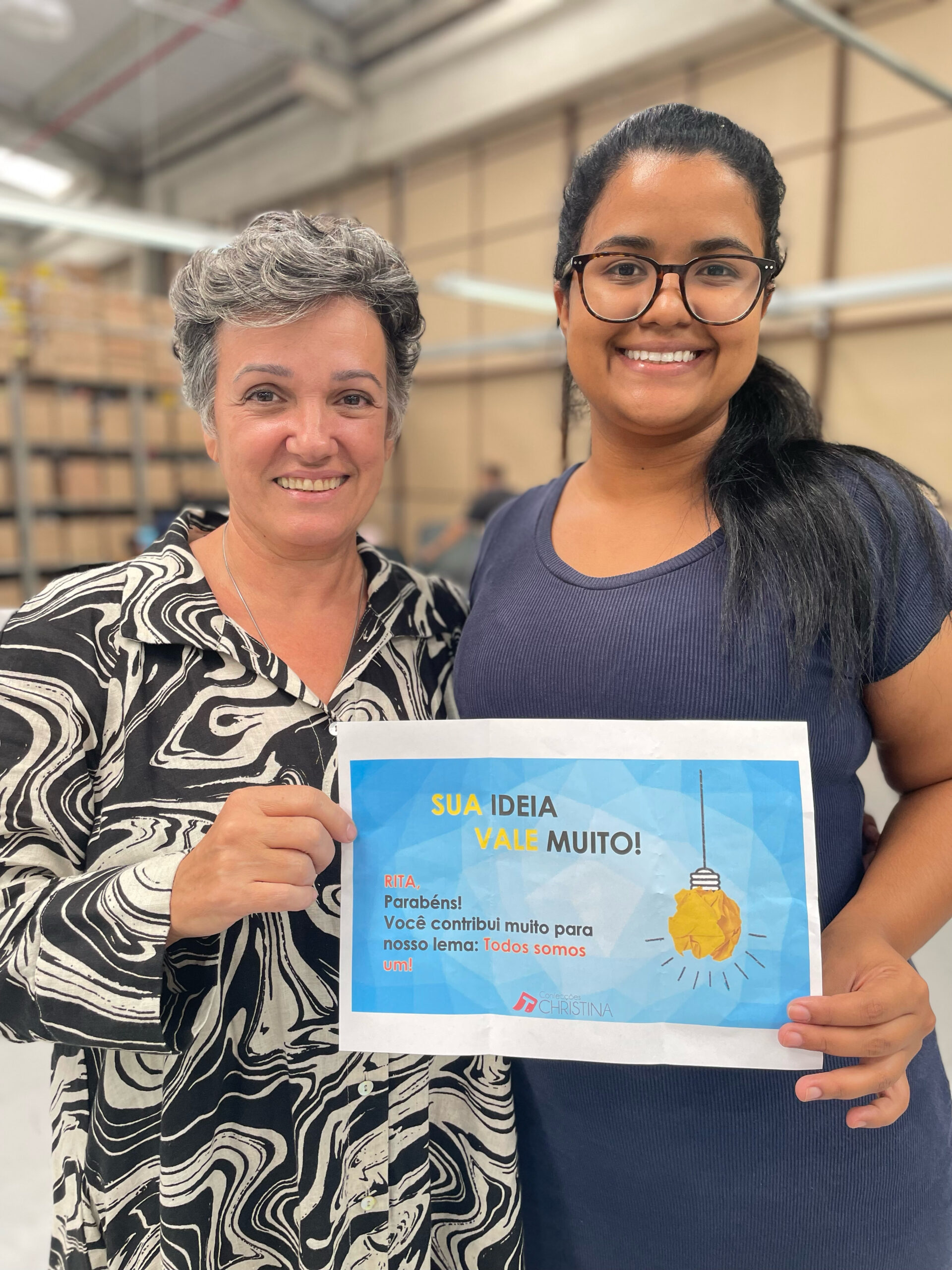 SUA IDEIA VALE MUITO! CONHEÇA A NOSSA PREMIAÇÃO SIMBÓLICA: – T. Christina